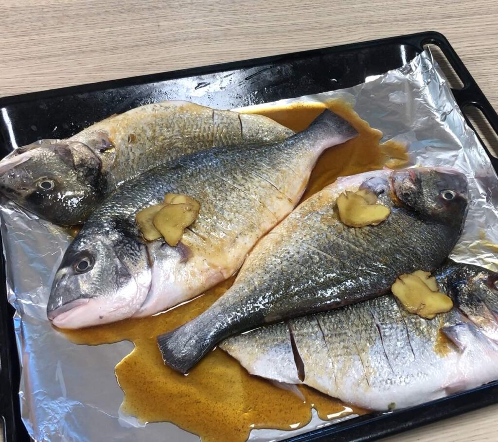 Sichuan Grilled Fish in Oven (四川烤鱼)